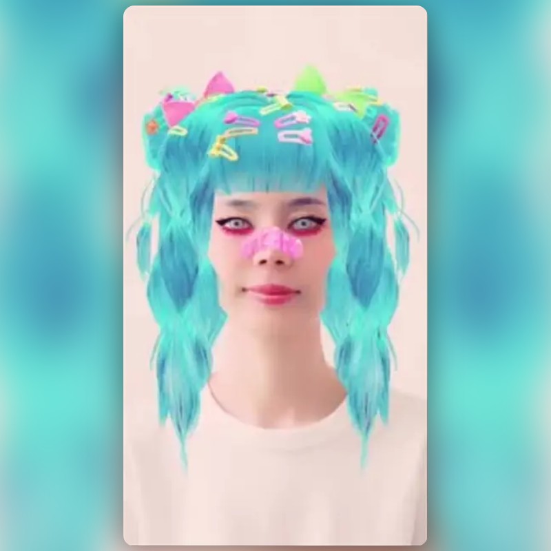 Decora Girl Lens by Rakuten Viber - Snapchat Lenses and Filters