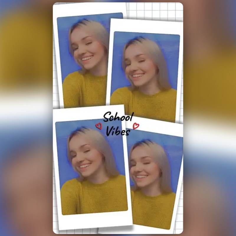 School Vibes Lens by Snapchat - Snapchat Lenses and Filters