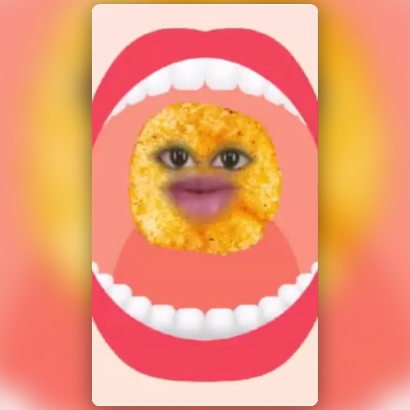 Potato Chips Lens by Anastasia Berliana - Snapchat Lenses and Filters