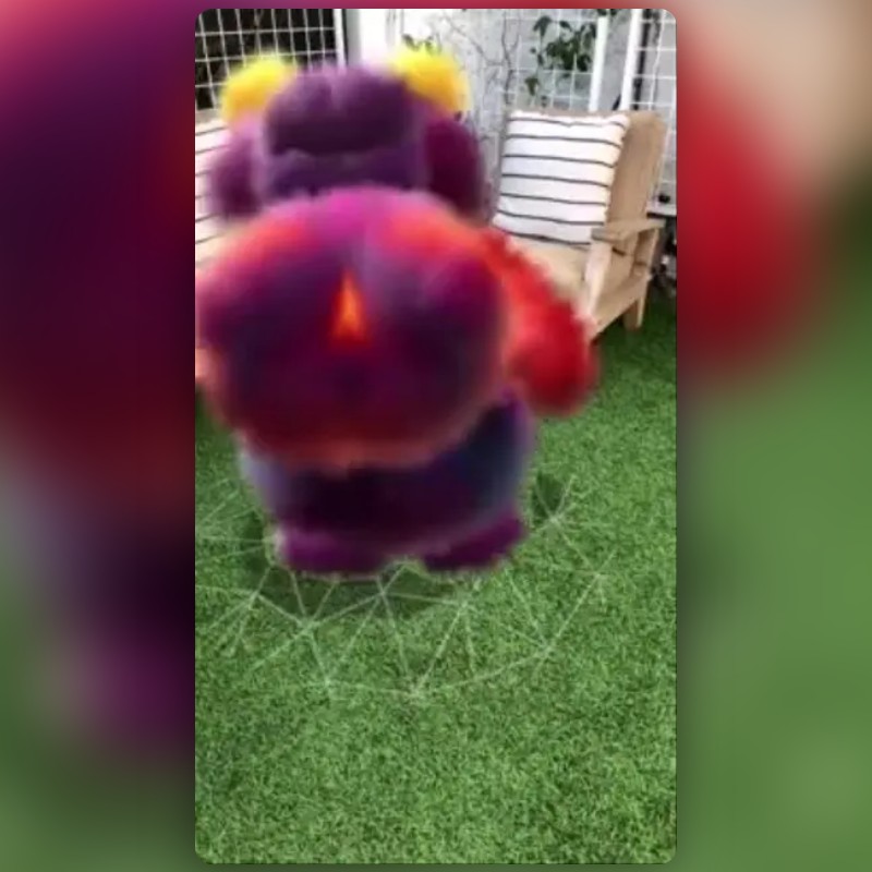 Hairy Space Hippo Filter by Wayne Lambo | Snapchat Lenses