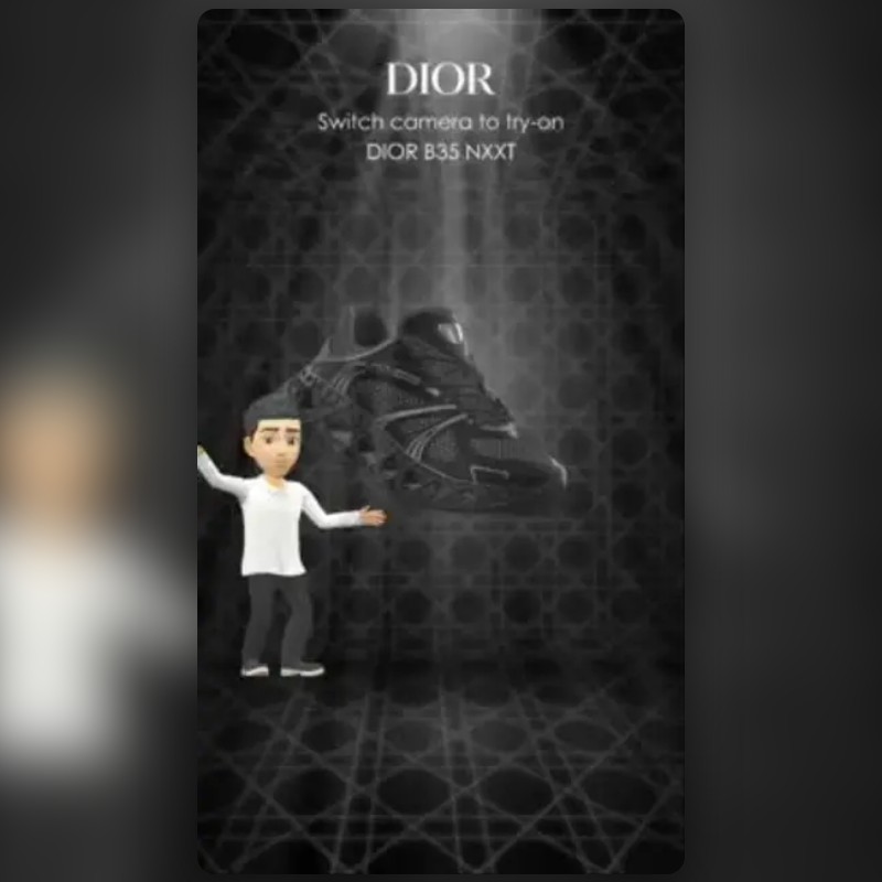 Filtre Dior B35NXXT de Dior | Lenses Snapchat