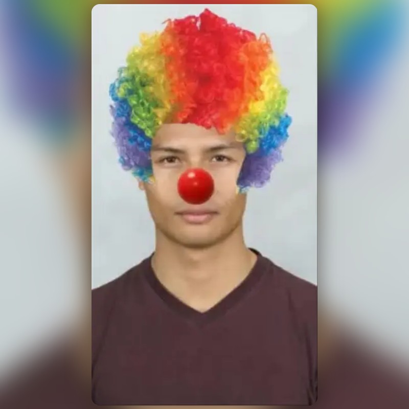Clown Lens by Carter Smith - Snapchat Lenses and Filters