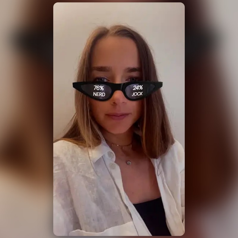 Nerd of Jock? Lens by Snapchat - Snapchat Lenses and Filters