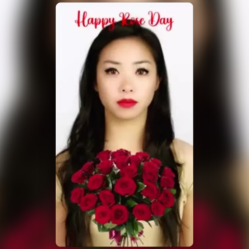 Happy Rose Day Lens by Mohana Priya - Snapchat Lenses and Filters