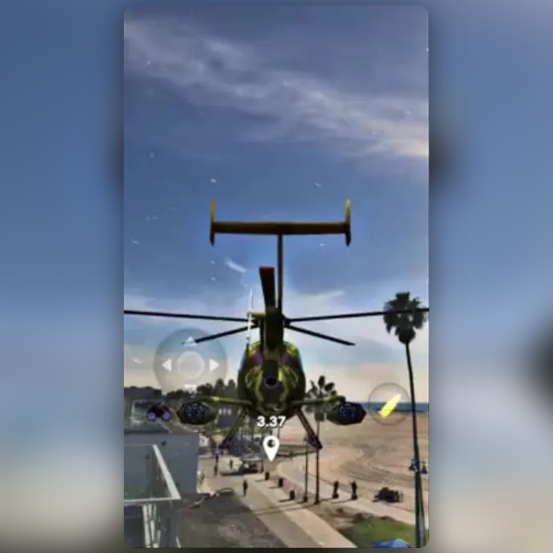 Helicopter Control Lens by ‏﮼عبودي | i-ox🥇. - Snapchat Lenses and Filters