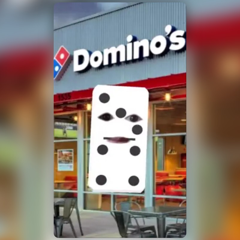 Dominos Pizza Lens by Luke Medeiros - Snapchat Lenses and Filters