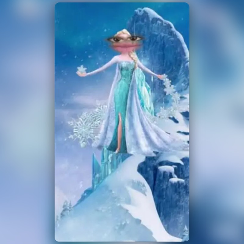 Elsa Frozen Filter by bernadette☁️ | Snapchat Lenses