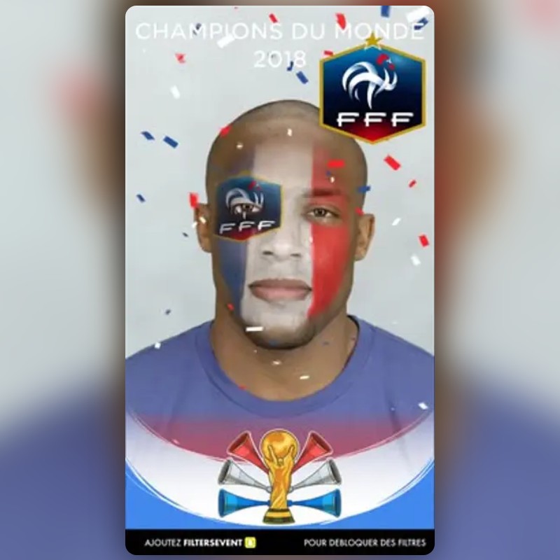 France World Cup Filter by Vidéos Drôles 🤩 | Snapchat Lenses