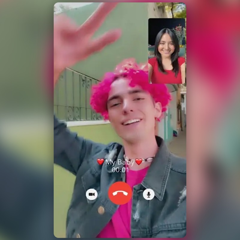 Baby's Calling Lens by Snapchat - Snapchat Lenses and Filters