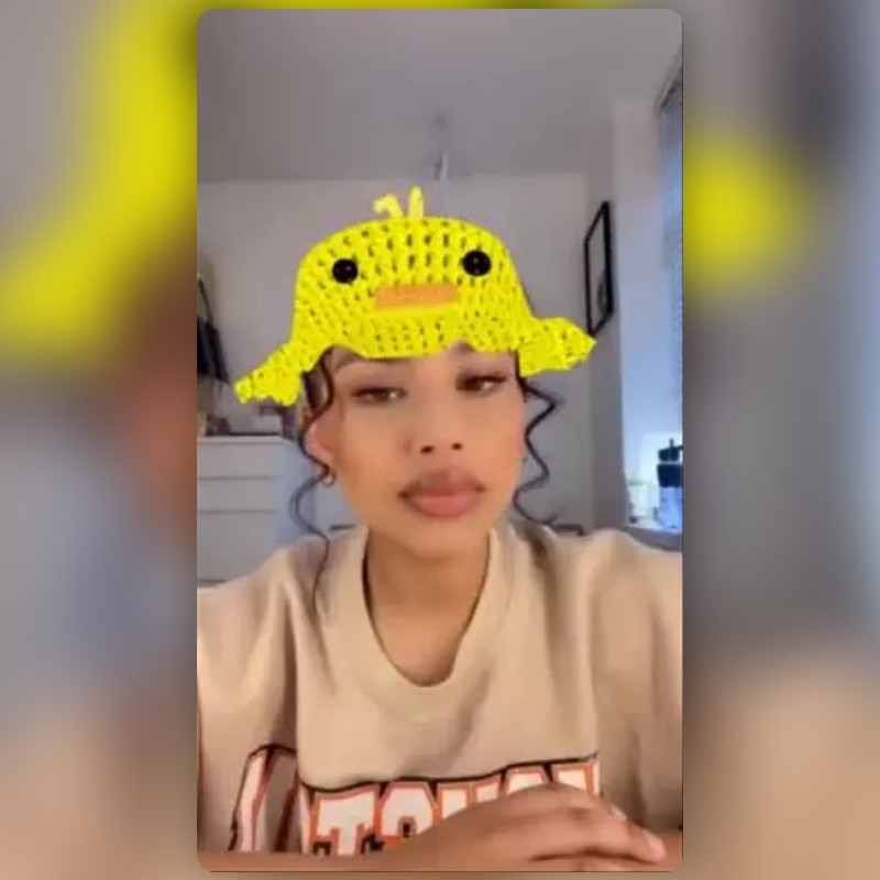 duck hat Lens by Eren Dere - Snapchat Lenses and Filters