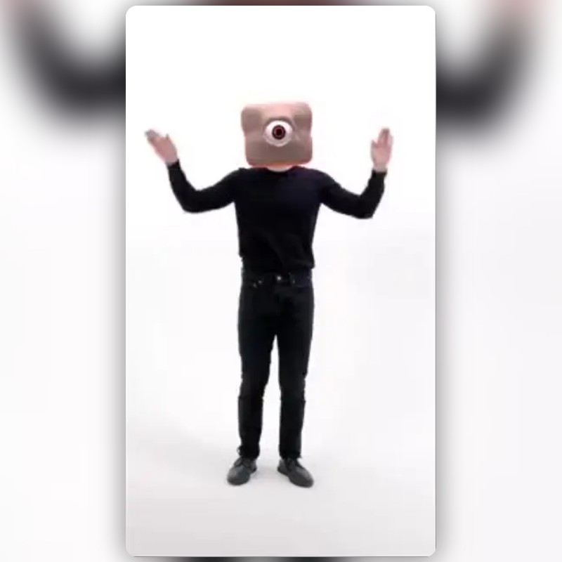 Flesh Cube Lens by ecuabron - Snapchat Lenses and Filters