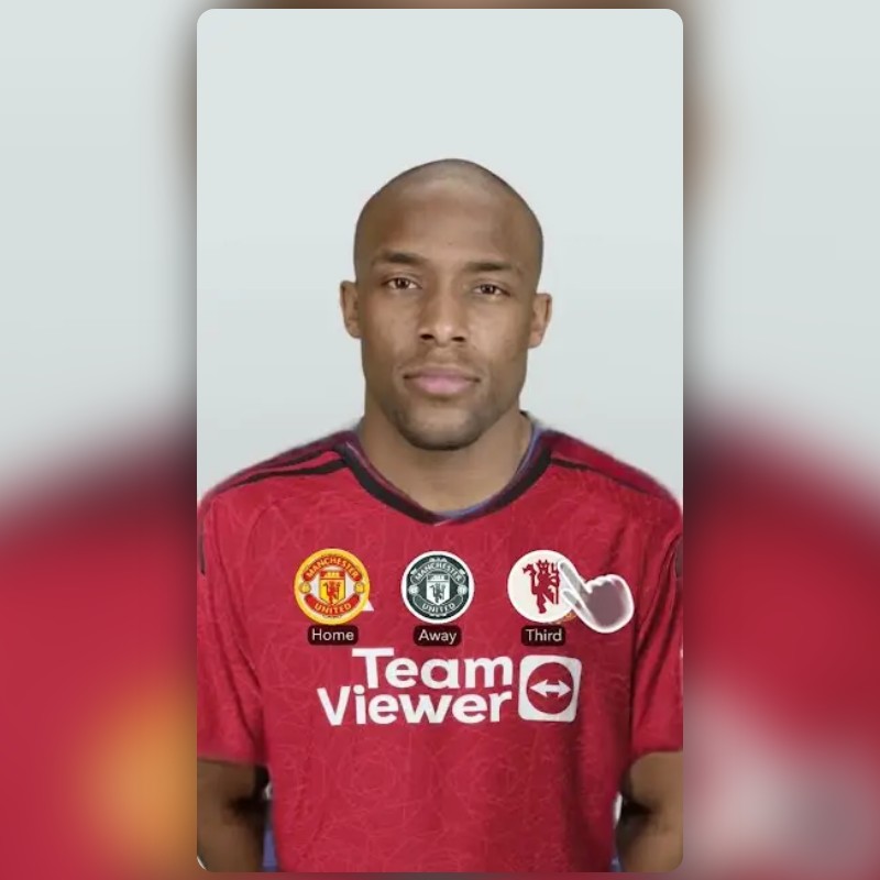 Manchester United Jersey Lens by Manchester United - Snapchat Lenses ...
