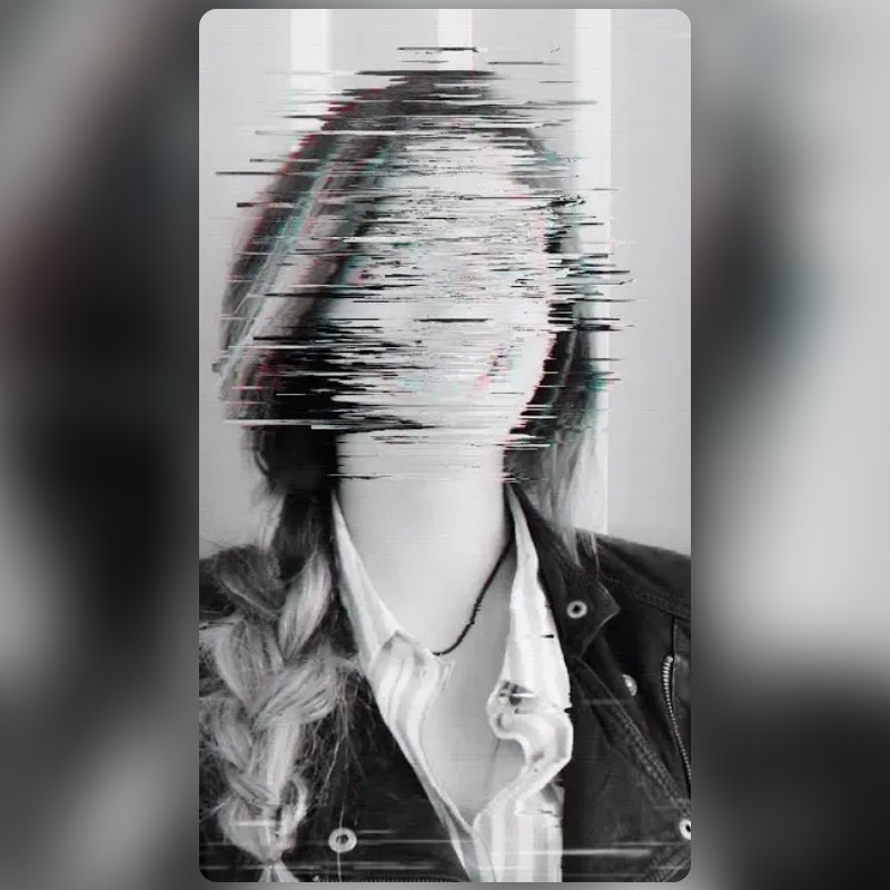 Big Glitch Lens by Snapchat - Snapchat Lenses and Filters