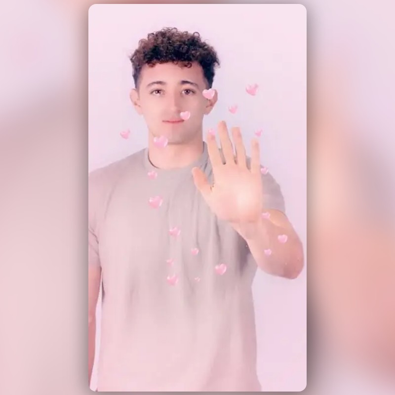 Hearts in Hand Filter by Snapchat | Snapchat Lenses