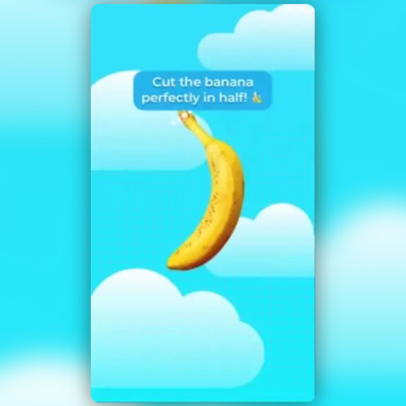 Banana Cut! Filter by Simon QR 🦖 | Snapchat Lenses