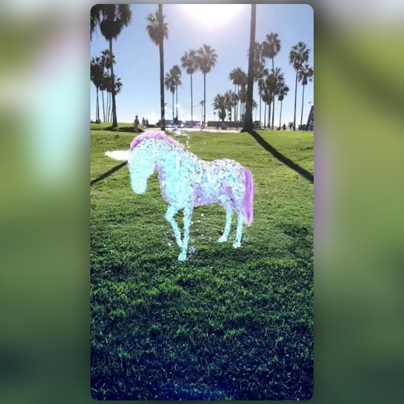 Flowers Unicorn Filter by Snapchat | Snapchat Lenses