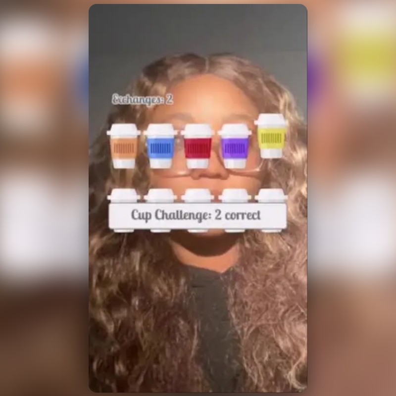 Cup Challenge Filter by Sitan 🦋 | Snapchat Lenses