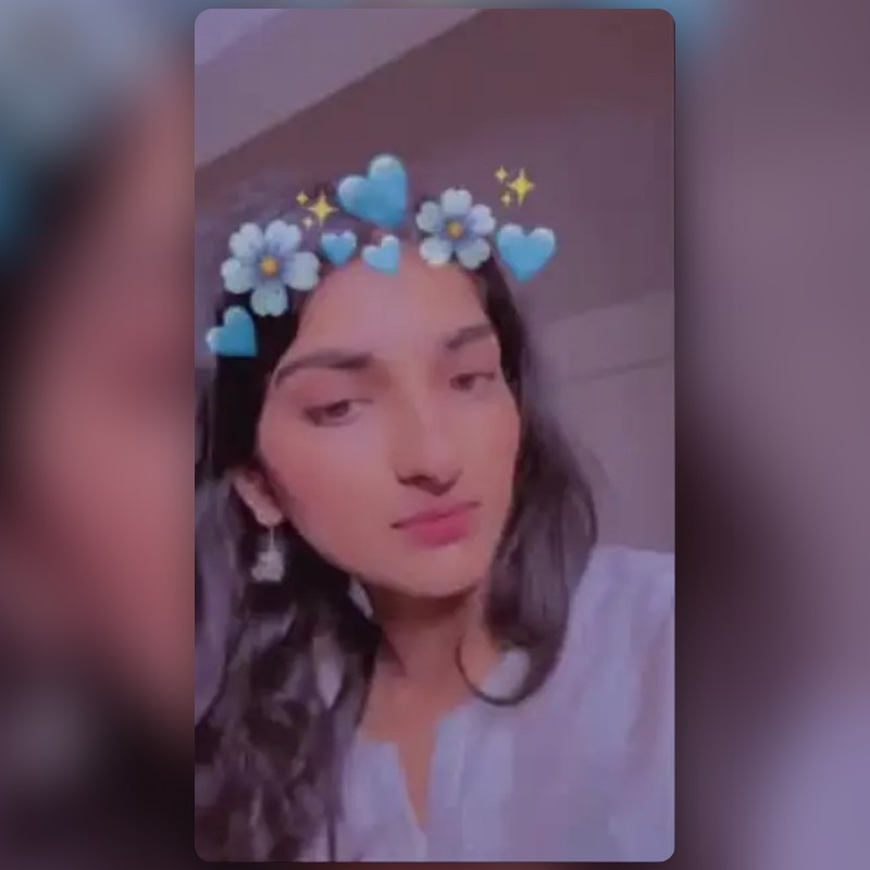 เลนส์ Blue Belles สร้างโดย Ritika - เลนส์และฟิลเตอร์ Snapchat