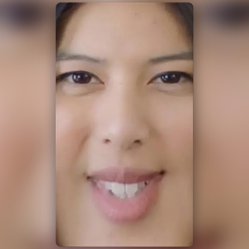 Smushed Face Lens by dombeef - Snapchat Lenses and Filters