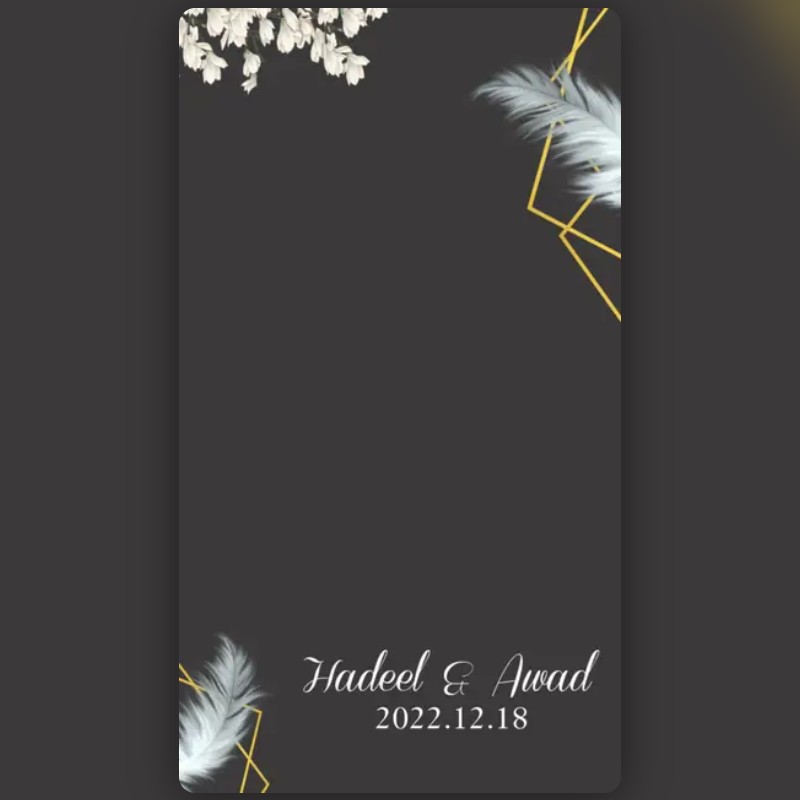 hadeel - awad Lens by مصمم فلاتر سناب - Snapchat Lenses and Filters