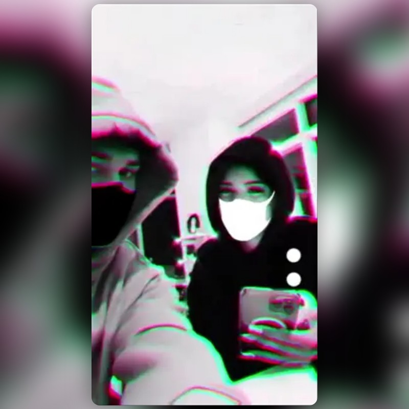Face Mask BW Lens by ᴇᴍᴀᴅ In 🇶🇦 - Snapchat Lenses and Filters