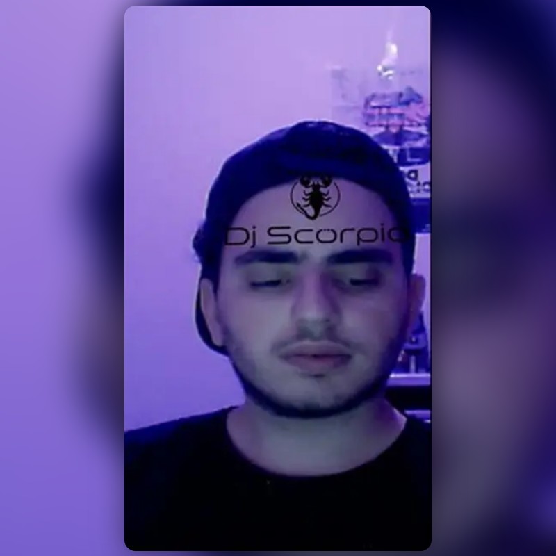 DJ Scorpio Lens by “𐌍𐌄ᕓ𐌄𐌓 𐌔𐌕 Ꭷ 𐌐 𐋅𐌵𐌔𐌕? - Snapchat Lenses and Filters