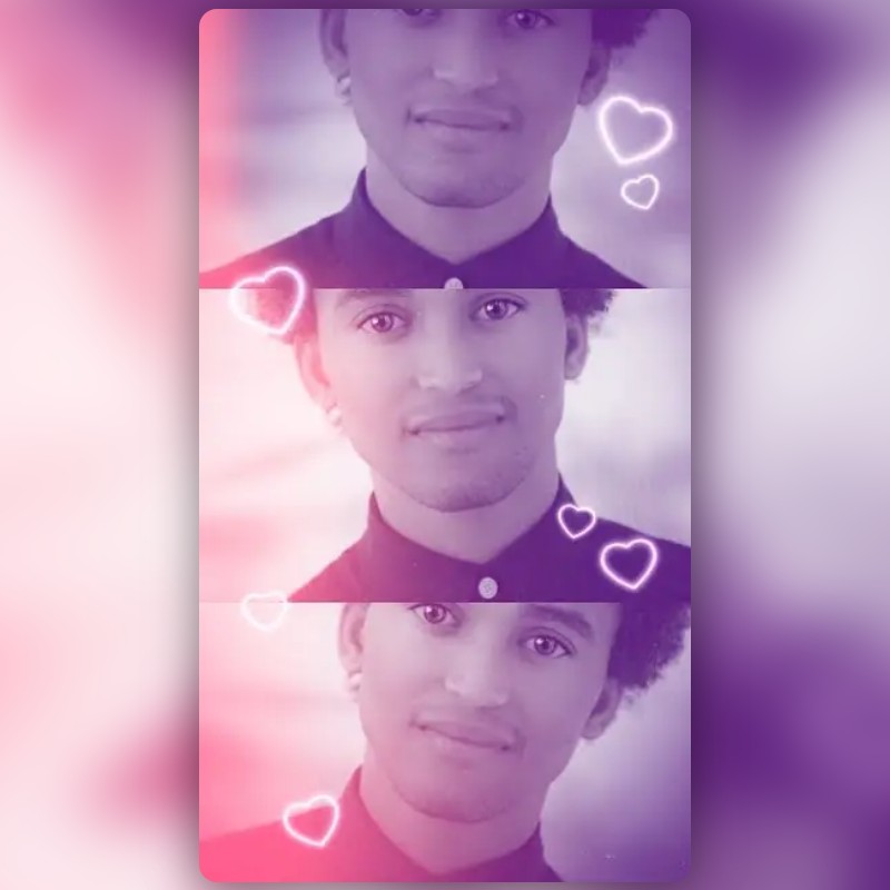 Pink Collage Lens by Snapchat - Snapchat Lenses and Filters
