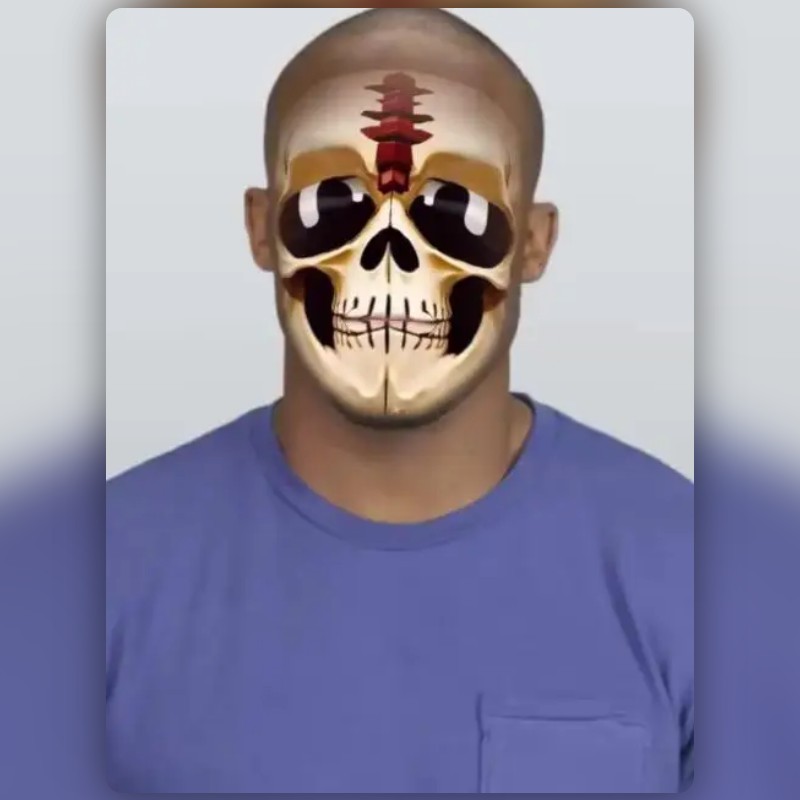Chibi Skeleton Lens by Rahul Kumar - Snapchat Lenses and Filters