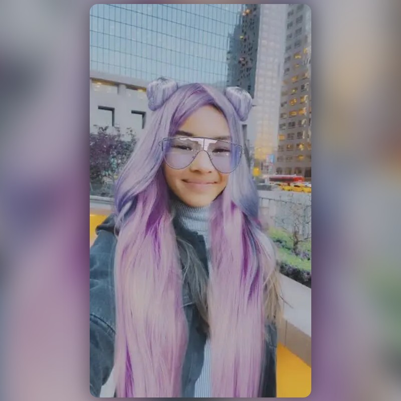 Pretty Hairstyle Filter by Snapchat | Snapchat Lenses