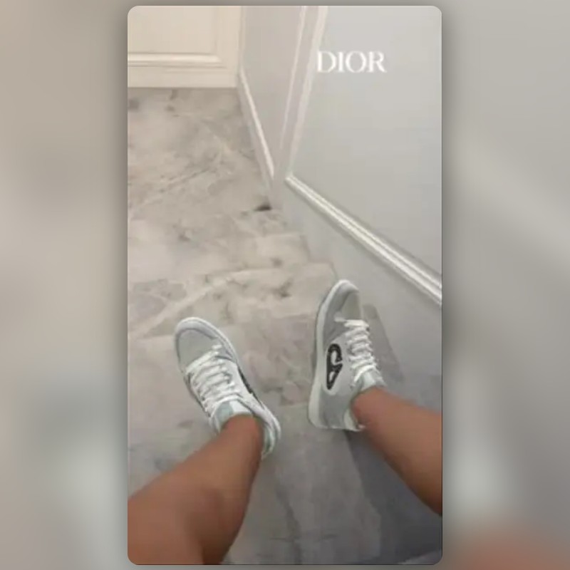 Dior B57 Sneakers Filter by Dior | Snapchat Lenses