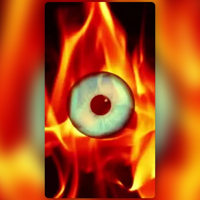 fire eye Lens by أحمد الفهاد - Snapchat Lenses and Filters