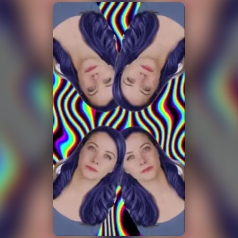 420 psychedelic Filter by Fran Capin | Snapchat Lenses