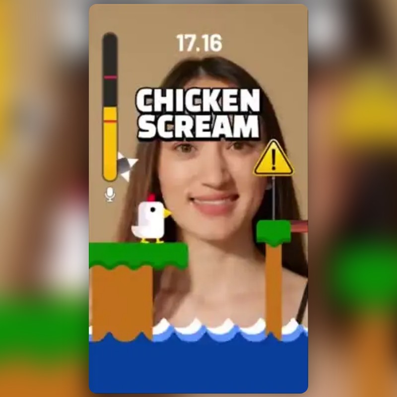 CHICKEN SCREAM Filter by Pratyush | Snapchat Lenses