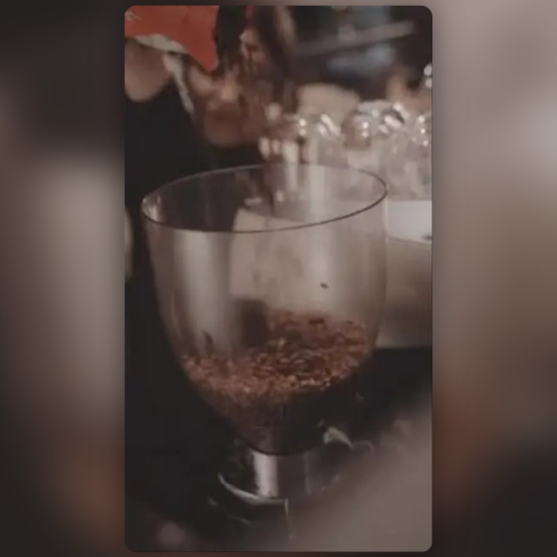 Coffee Grains Filter by LANDRY | Snapchat Lenses