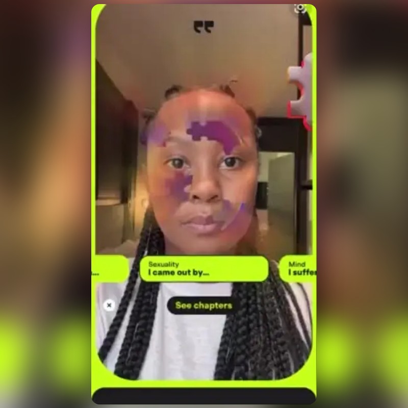 Seen Camera Lens by Seen Stories - Snapchat Lenses and Filters