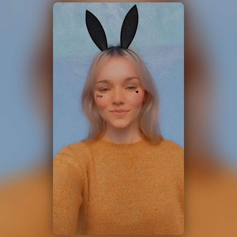 Bunny Ears Filter by Snapchat | Snapchat Lenses