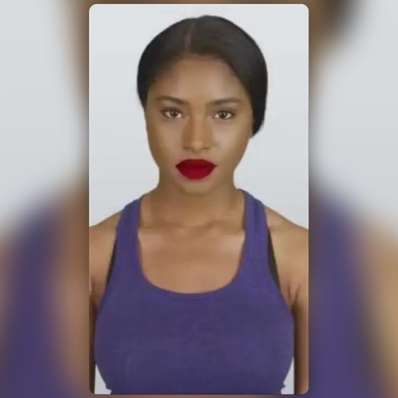 red lips Filter by Auds 🌴🍍 | Snapchat Lenses