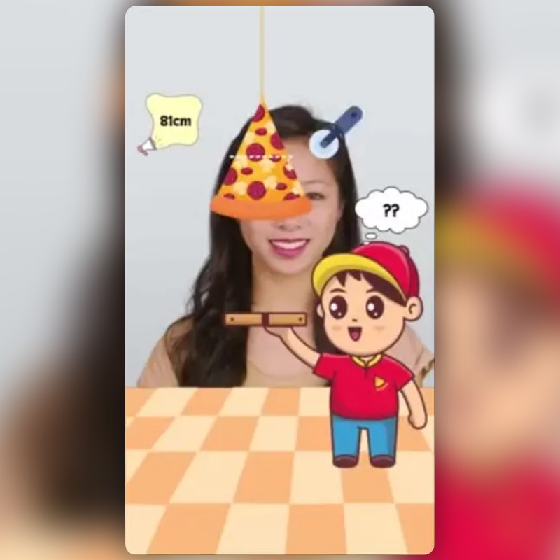 Pizza Slice Lens by Apriandi - Snapchat Lenses and Filters