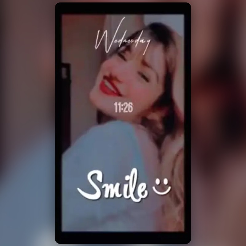 Today Smile Face Lens by Sunny Bahadurpuria🎥 - Snapchat Lenses and Filters
