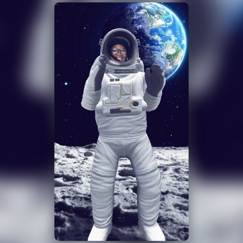 Astronaut Filter by Snapchat | Snapchat Lenses