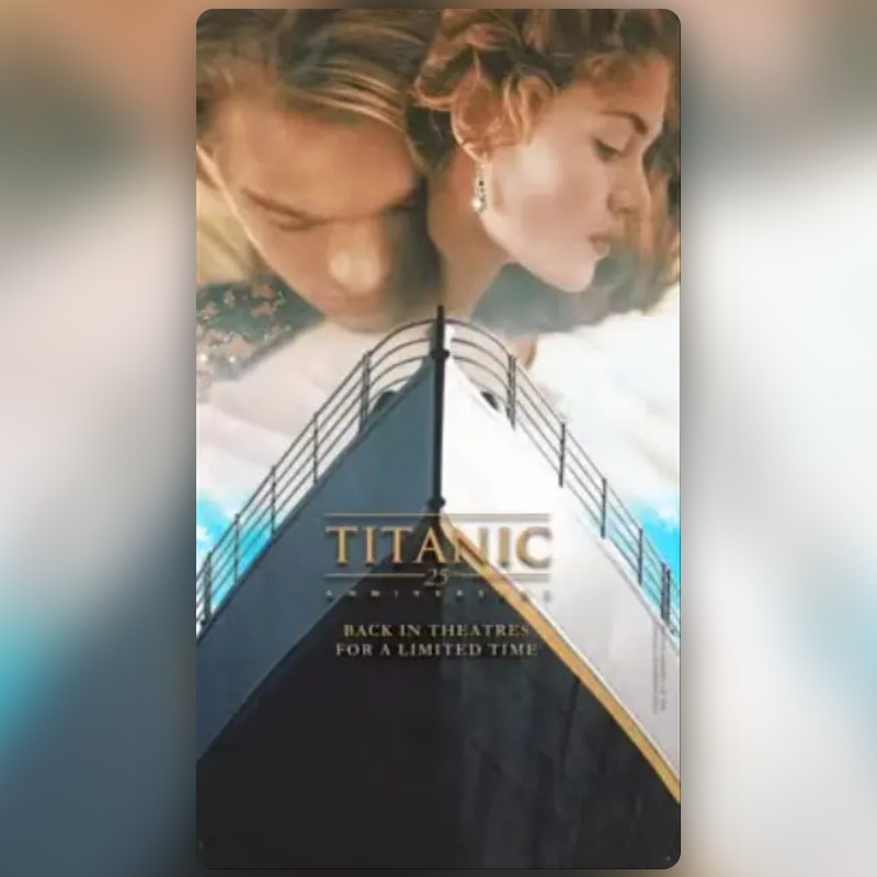 Titanic Filter by Paramount Pictures | Snapchat Lenses