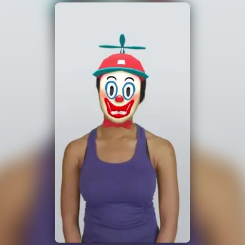 Clown EB Filter by elias | Snapchat Lenses