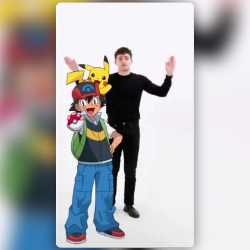 Pikachu Cartoon3 Filter by Sunny Bahadurpuria🎥 | Snapchat Lenses