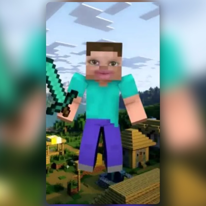 Minecraft Filter by فهد العنزي | Snapchat Lenses