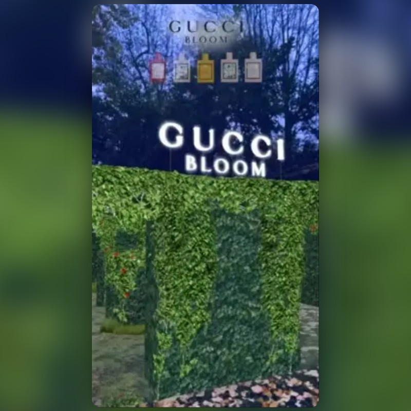 Gucci Bloom Portal Lens by Gucci - Snapchat Lenses and Filters