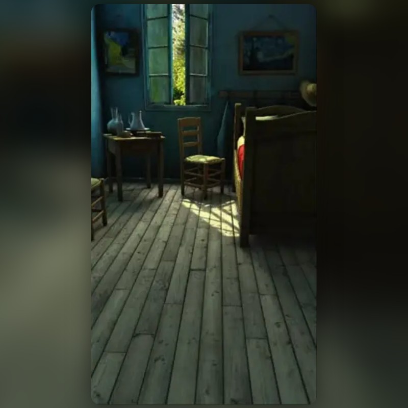 Bedroom in Arles Filter by arfected | Snapchat Lenses