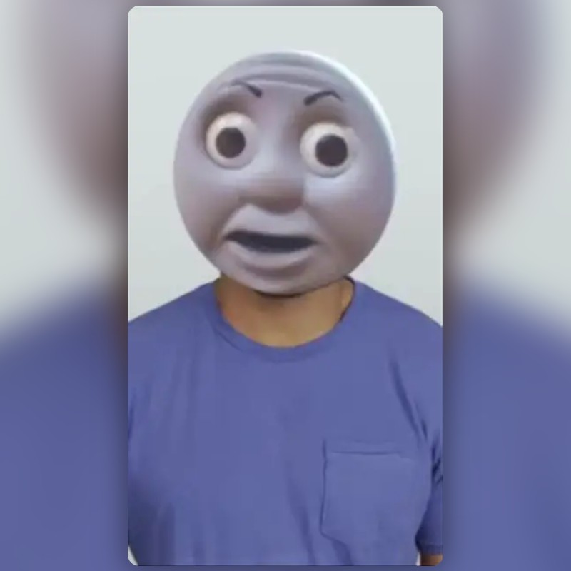 scary thomas Lens by bela - Snapchat Lenses and Filters