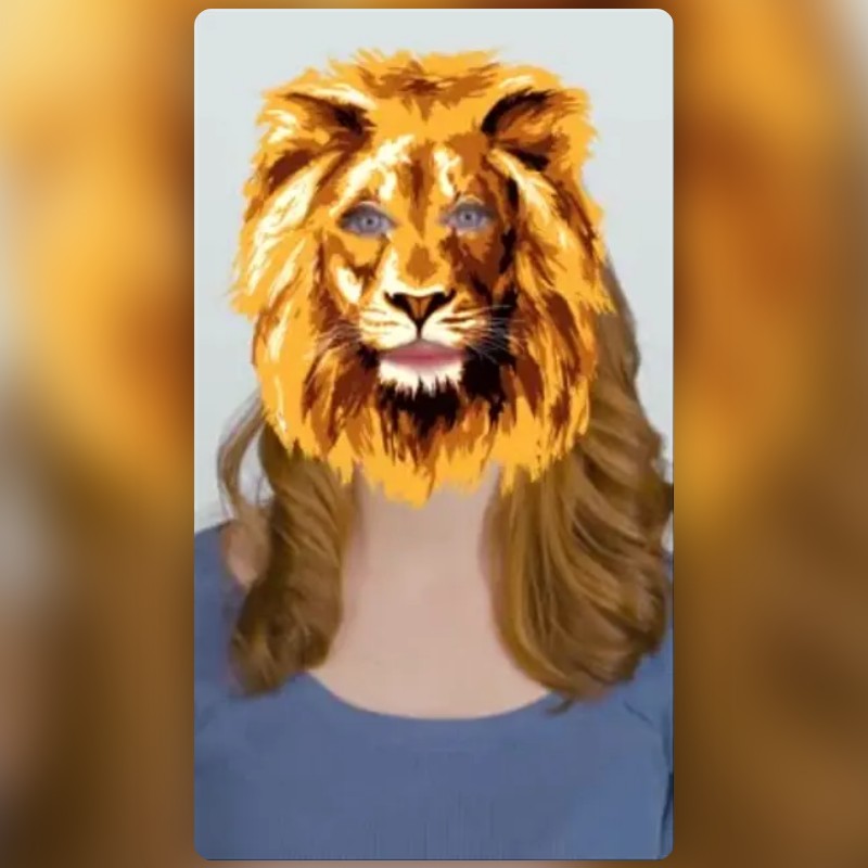Lion head Filter by Grant Dennis | Snapchat Lenses