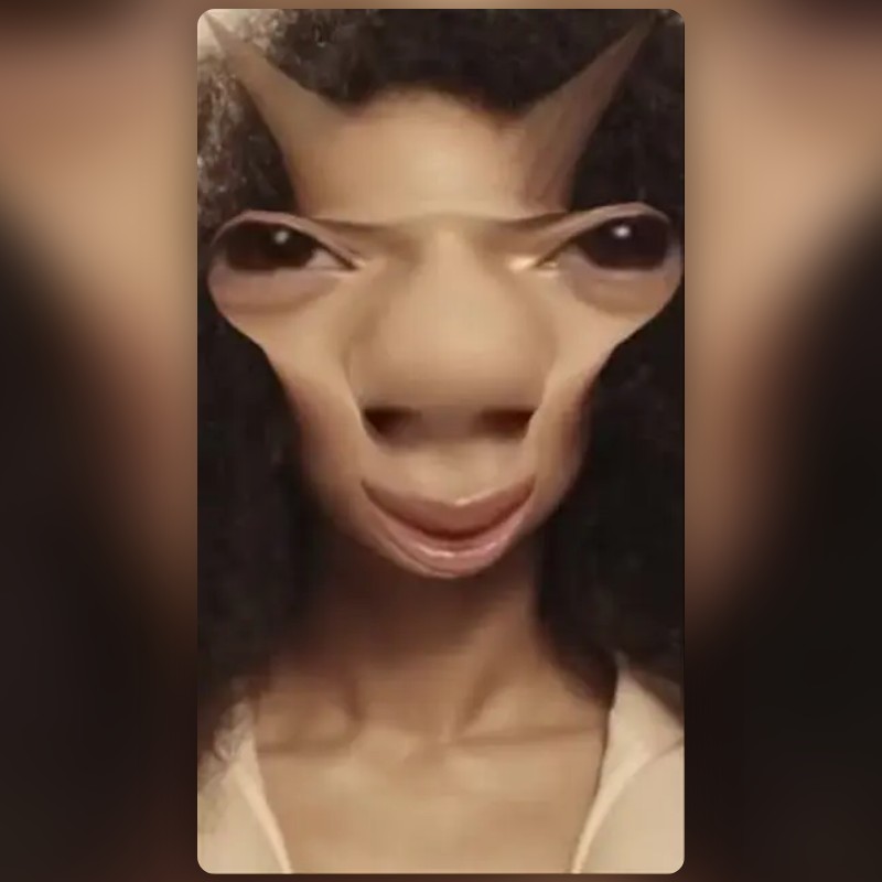 Me As Alien Filter by Jonah Cohn | Snapchat Lenses