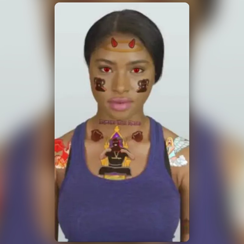 Demons With Halos Lens by CoCo DRIPPZ – Snapchat Lenses and Filters